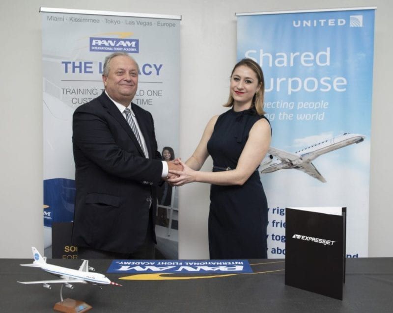 Pan Am and ExpressJet sign Pilot Pathway Agreement | Halldale Group